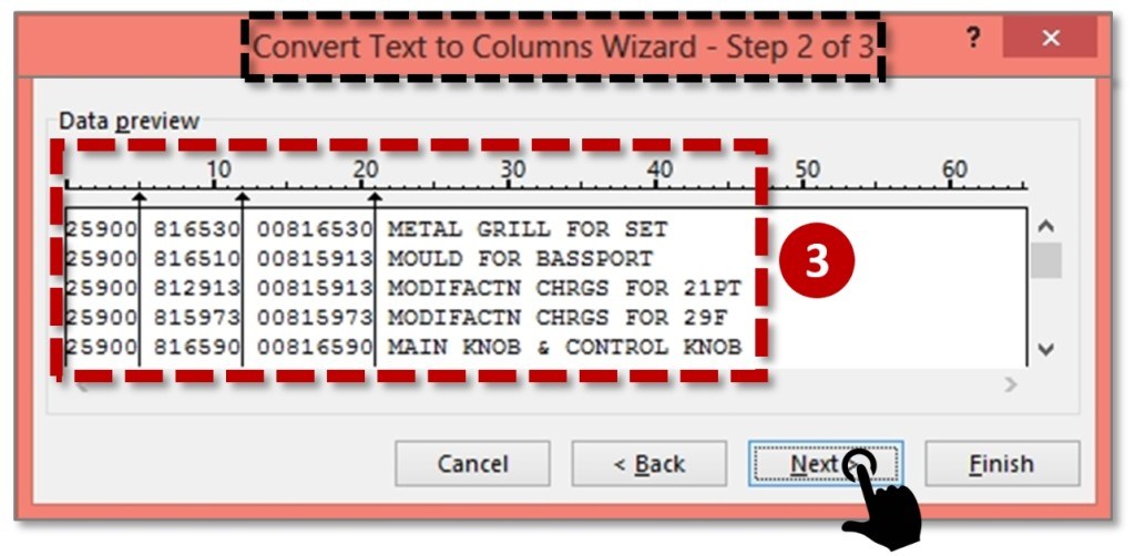 Using Text To Columns In MS Excel Split Cell Or Column In Excel