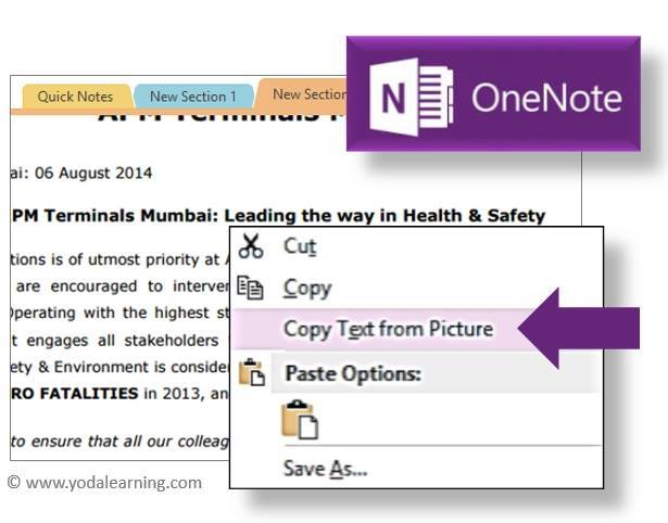 Learn How To Copy Text From Image Using Microsoft OneNote In 3 Steps