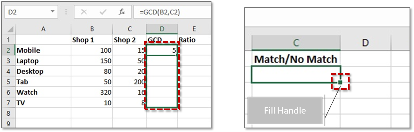 Apply The Formulas To All The Rows