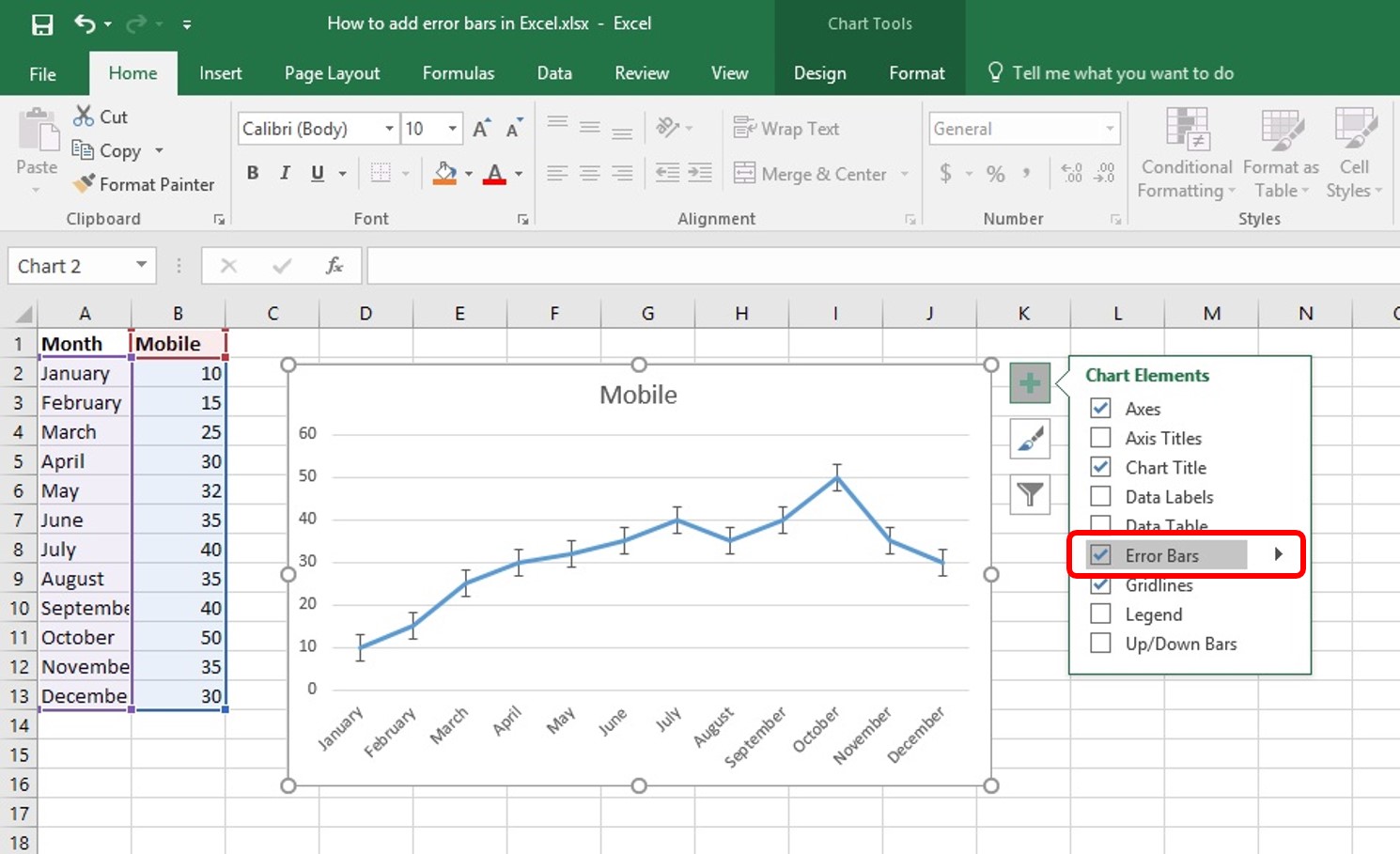 Insert Standard Deviation In Excel Graph Absenturin