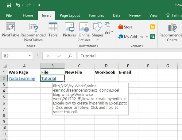  Excel Tricks Create Hyperlink In Excel Hyperlink Function In Excel