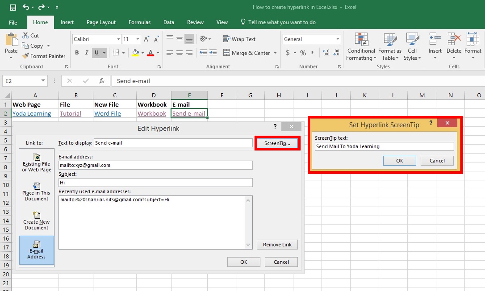 How To Modify Hyperlinks In Excel Mobile Legends