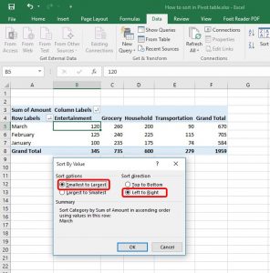 How to Sort Pivot Table | Custom Sort Pivot Table | A-Z, Z-A Order