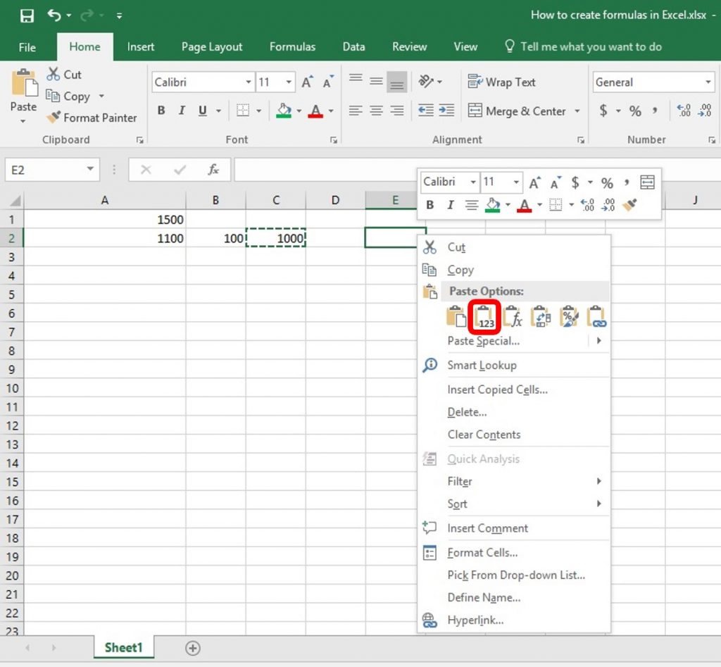 How To Create Formula In Excel How To Calculate In Excel