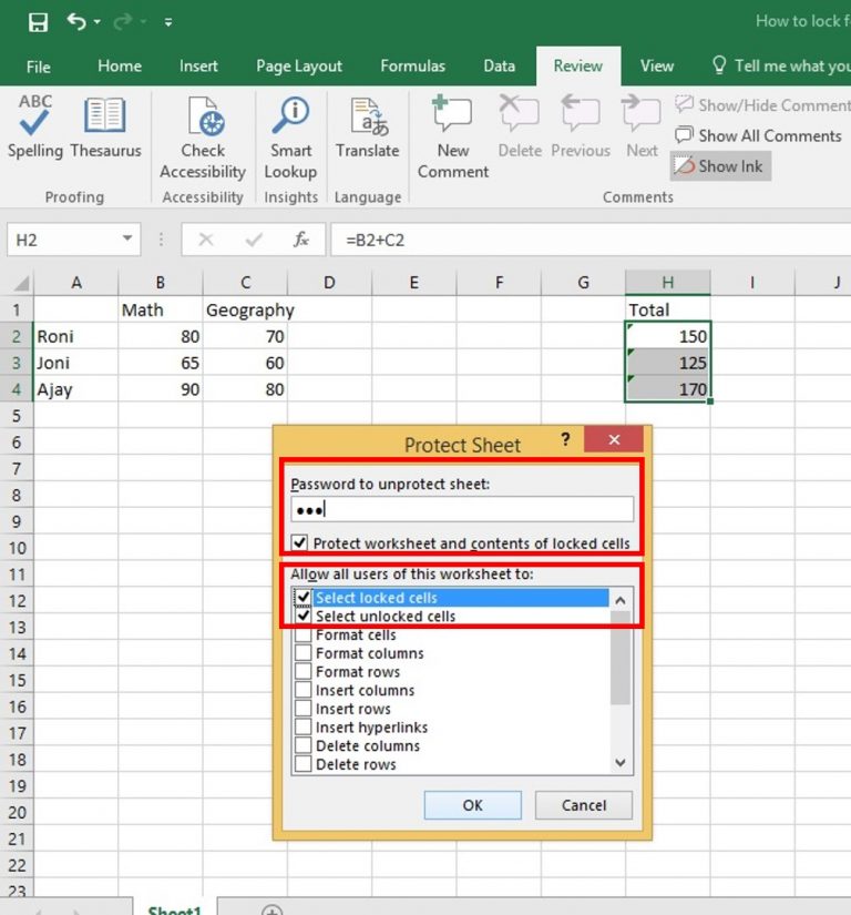 7 Steps To Lock Formulas In Excel Step By Step Guide 