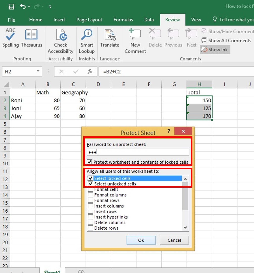 7 Steps To Lock Formulas In Excel Step By Step Guide 
