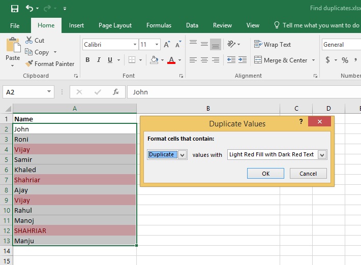 View Excel Formula To Identify Duplicates In One Column Full Formulas