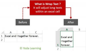 How to Quickly Wrap Text in Excel Cells | Fix Content in Single Cell Excel