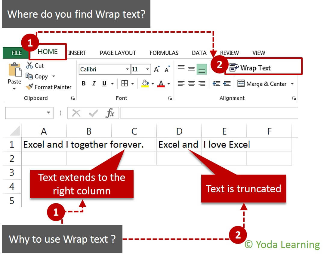 Excel Word Wrap Not Working Excelnays