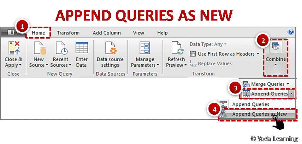 Append Queries In Excel Using Power Query A Step by Step Guide Unlock Your Excel Potential