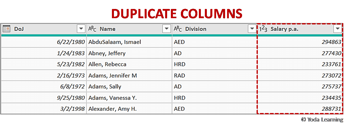 Duplicate Columns Using The Power Query Edit KING OF EXCEL