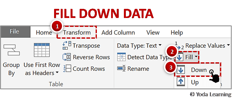 acquire-knowledge-to-fill-down-values-using-power-query-in-excel