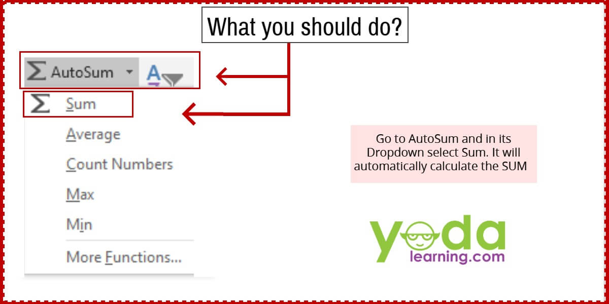 How To Use Autosum In Excel Sum Of Multiple Rows In Excel